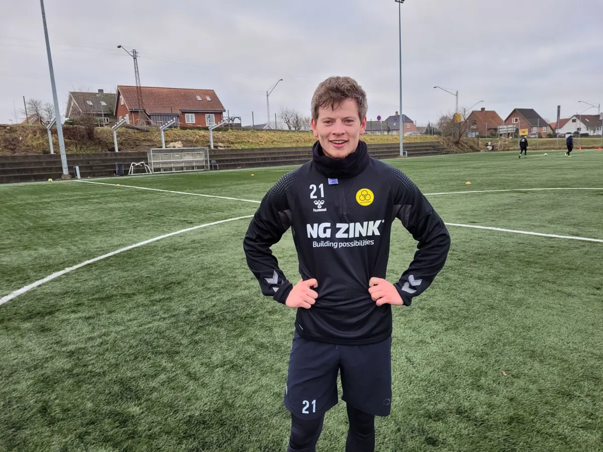 Justinussen træner igen med på Langmarksvej